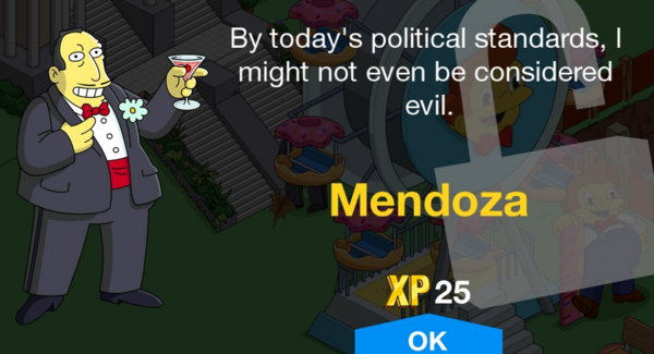 Senator Mendoza - Wikisimpsons, the Simpsons Wiki