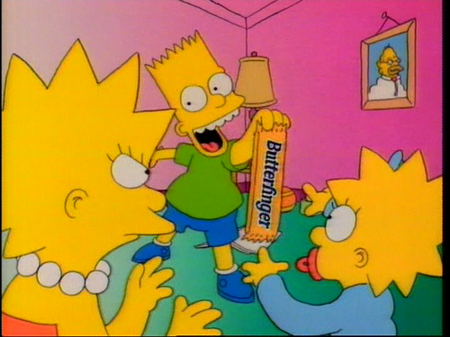 Butterfinger - Wikisimpsons, the Simpsons Wiki