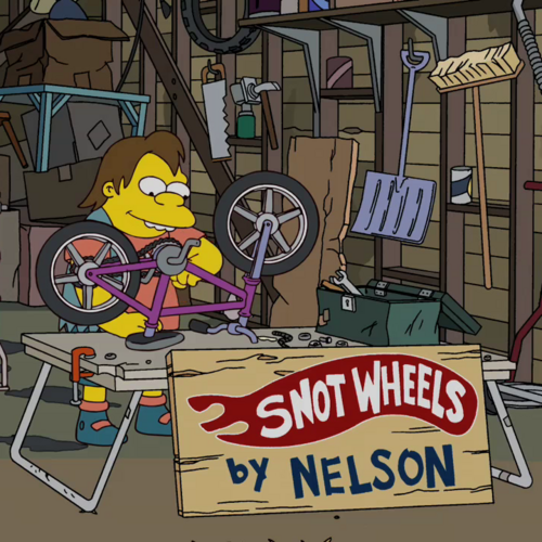 Snot Wheels - Wikisimpsons, the Simpsons Wiki