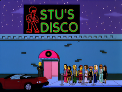 Stu's Disco - Wikisimpsons, the Simpsons Wiki