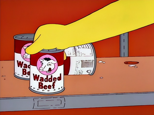 Wadded Beef - Wikisimpsons, the Simpsons Wiki