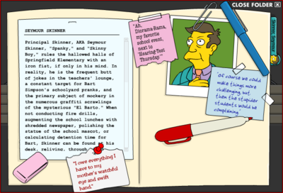 Seymour Skinner - Wikisimpsons, the Simpsons Wiki