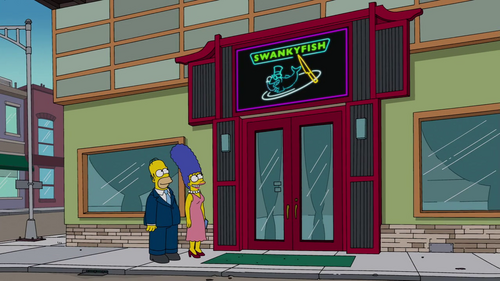 Swanky Fish - Wikisimpsons, the Simpsons Wiki