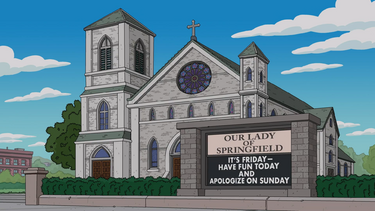 Our Lady of Springfield - Wikisimpsons, the Simpsons Wiki