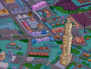 Popsicle Stick Skyscraper - Wikisimpsons, the Simpsons Wiki