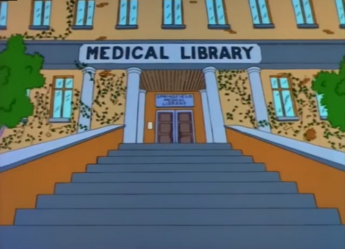 Springfield Medical Library - Wikisimpsons, the Simpsons Wiki
