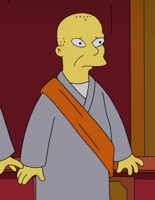 Korean monk 2 - Wikisimpsons, the Simpsons Wiki