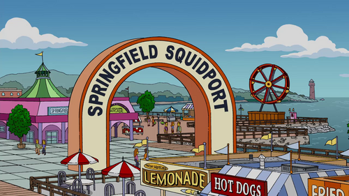 Springfield Squidport - Wikisimpsons, the Simpsons Wiki