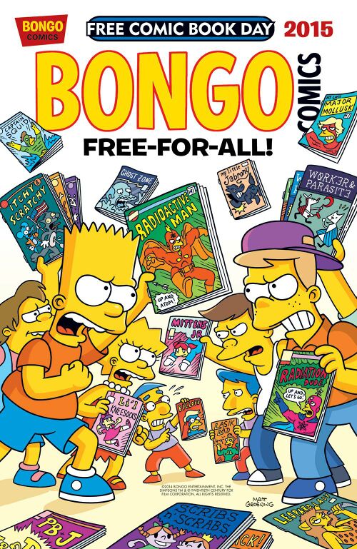 Bongo Comics Free-For-All 2015 - Wikisimpsons, the Simpsons Wiki