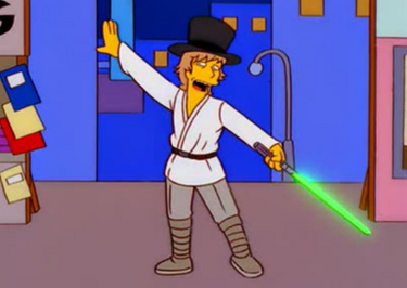 Luke, Be a Jedi - Wikisimpsons, the Simpsons Wiki