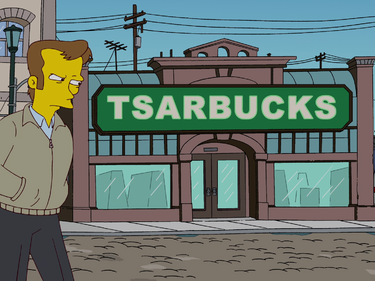 Tsarbucks - Wikisimpsons, the Simpsons Wiki