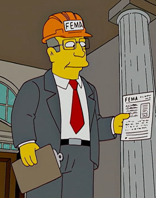 FEMA official - Wikisimpsons, the Simpsons Wiki