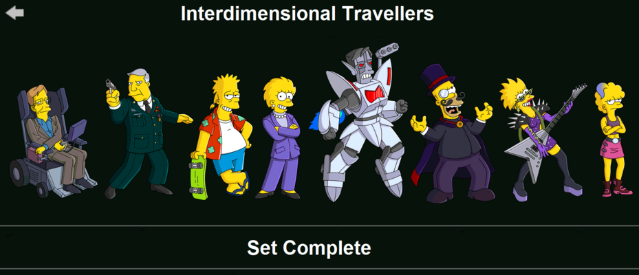 Interdimensional Travellers - Wikisimpsons, the Simpsons Wiki