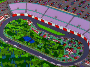 Springfield Speedway - Wikisimpsons, the Simpsons Wiki