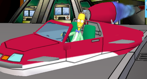 The Simpsons Road Rage vehicles - Wikisimpsons, the Simpsons Wiki