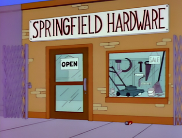 Springfield Hardware - Wikisimpsons, the Simpsons Wiki