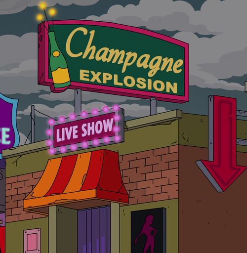 Champagne Explosion - Wikisimpsons, the Simpsons Wiki