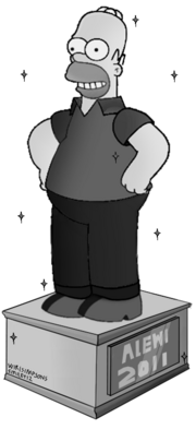 Wikisimpsons:The Golden Homer Award - Wikisimpsons, the Simpsons Wiki