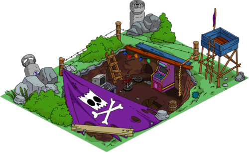 Bartman Cave - Wikisimpsons, the Simpsons Wiki