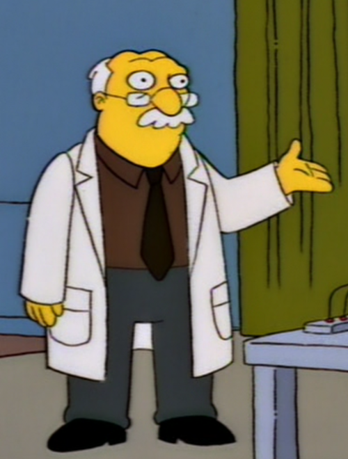 Nuclear physics professor - Wikisimpsons, the Simpsons Wiki