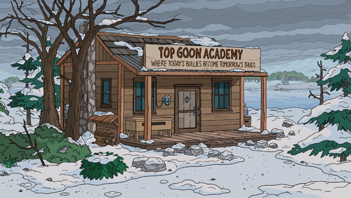 Top Goon Academy - Wikisimpsons, the Simpsons Wiki